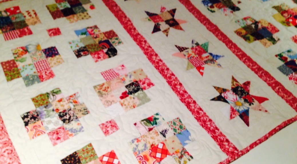 Stars and Crosses Band Quilt Pattern | susies-scraps.com