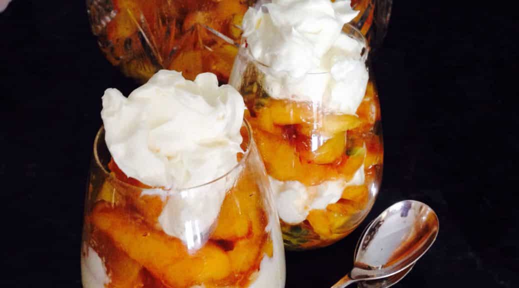 What’s Cooking?…Peaches and Cream | susies-scraps.com