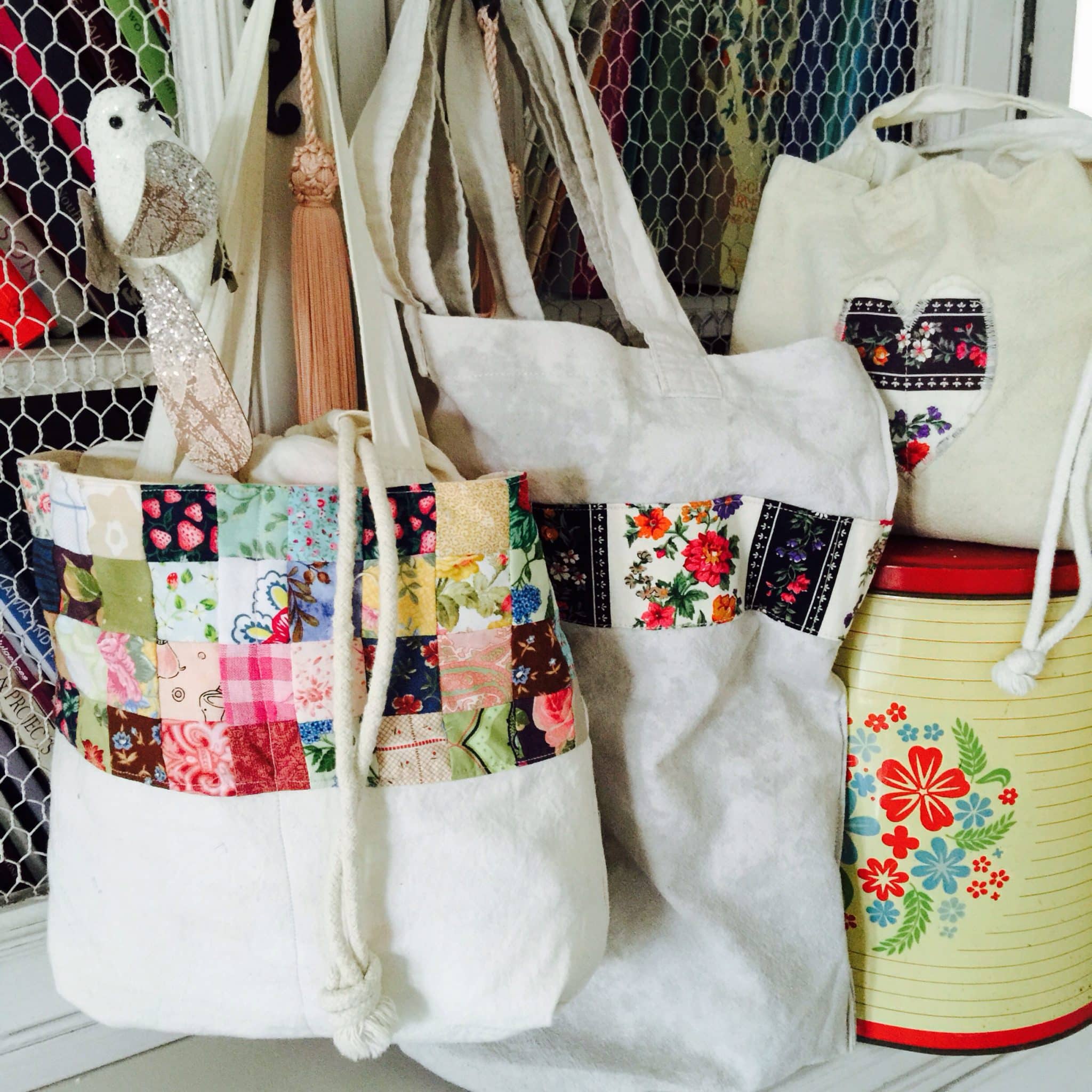 Aussie Flour Sacks | susies-scraps.com