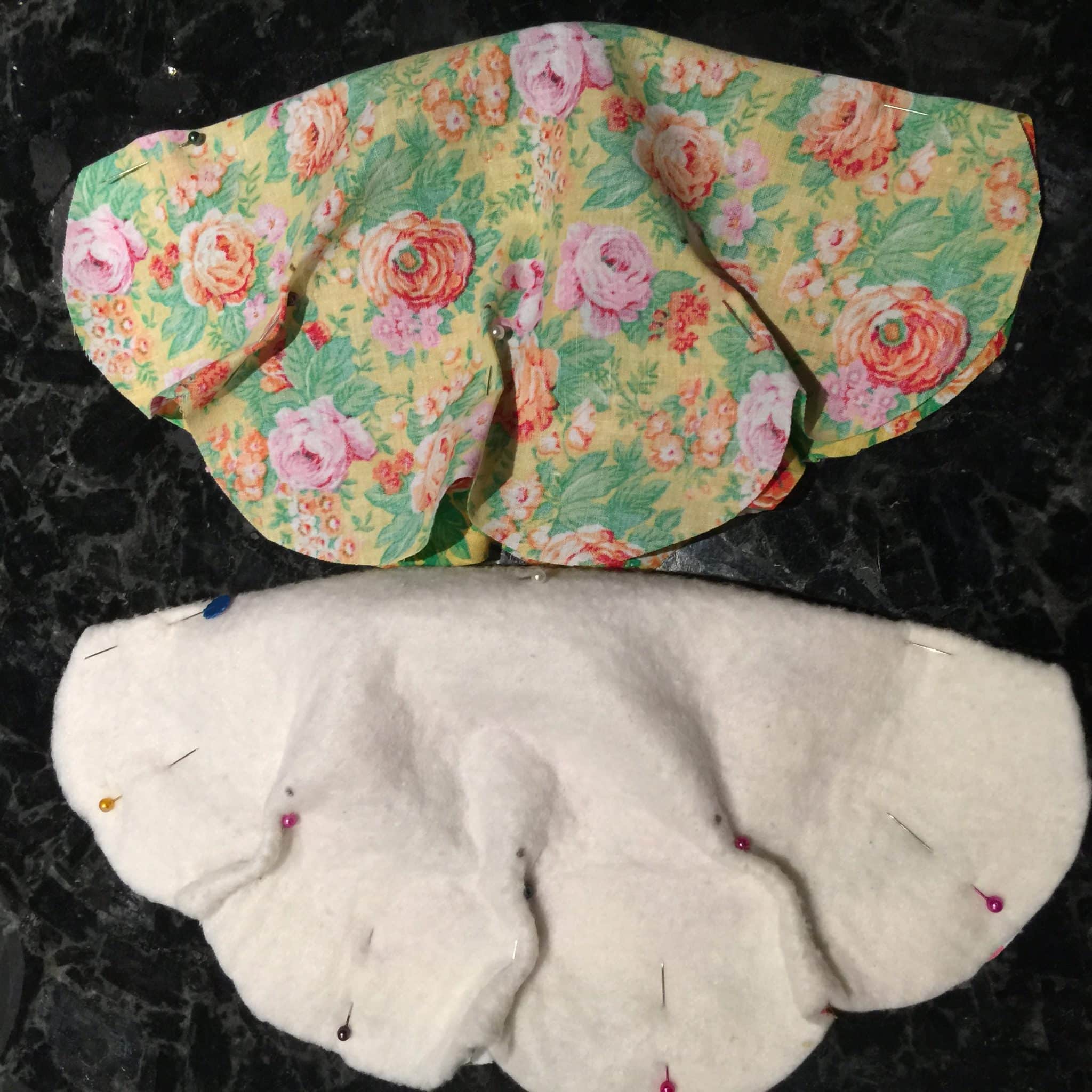 Quilted Flower Bowl & Tutorial | susies-scraps.com