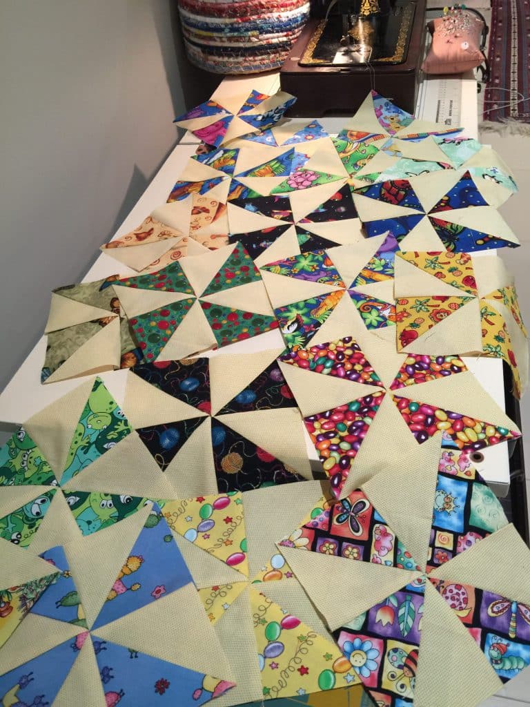 I Spy…Pinwheel Blocks | susies-scraps.com