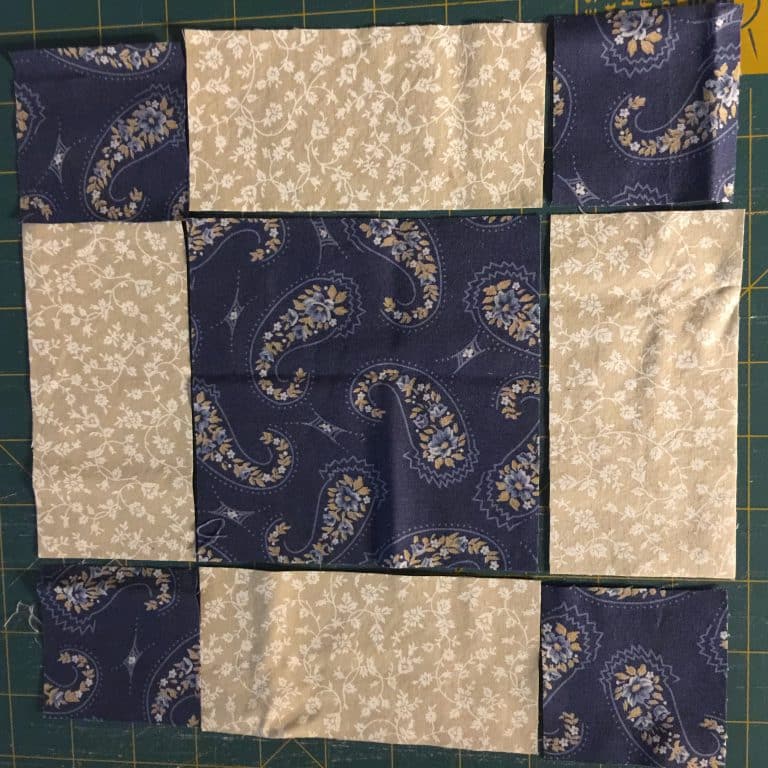 Uneven Nine Patch Tutorial | susies-scraps.com