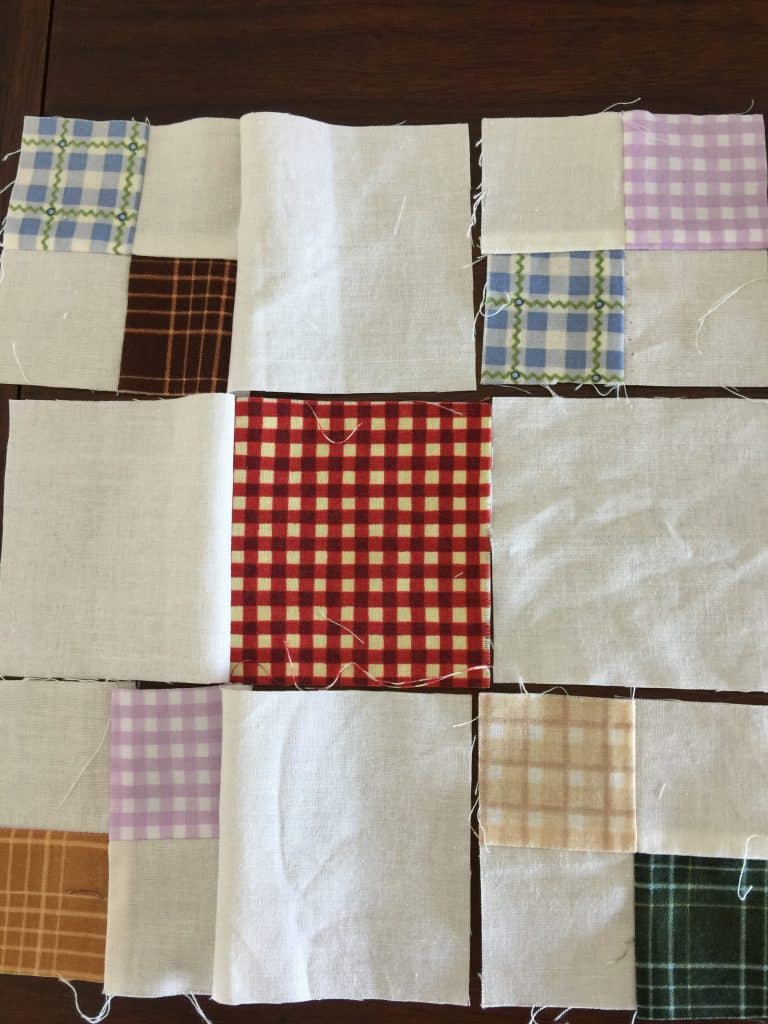 Four in Nine Patch Block Tutorial | susies-scraps.com