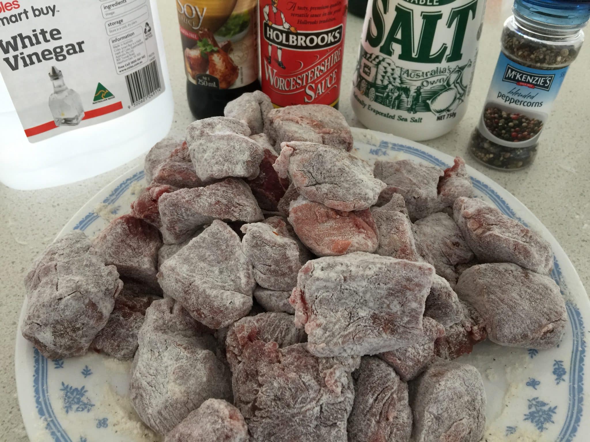 Braised Steak and Onions Slow Cooker | susies-scraps.com