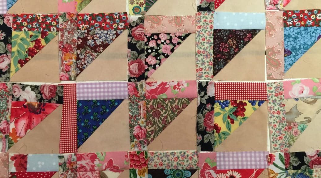 Uneven Four Patch Block Tutorial | susies-scraps.com