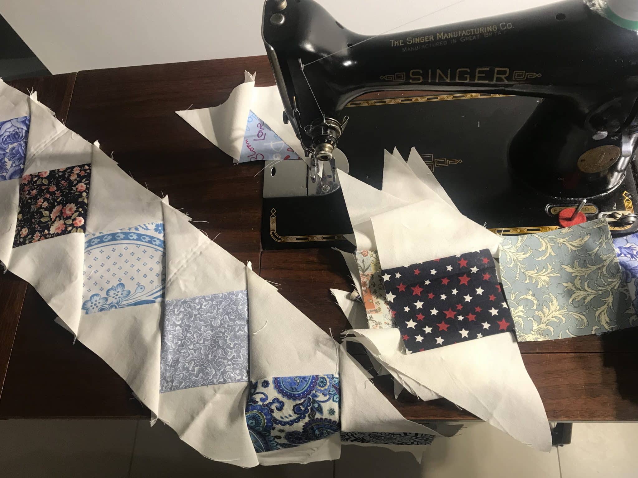 Periwinkle Blues Quilt – Part 2 | susies-scraps.com