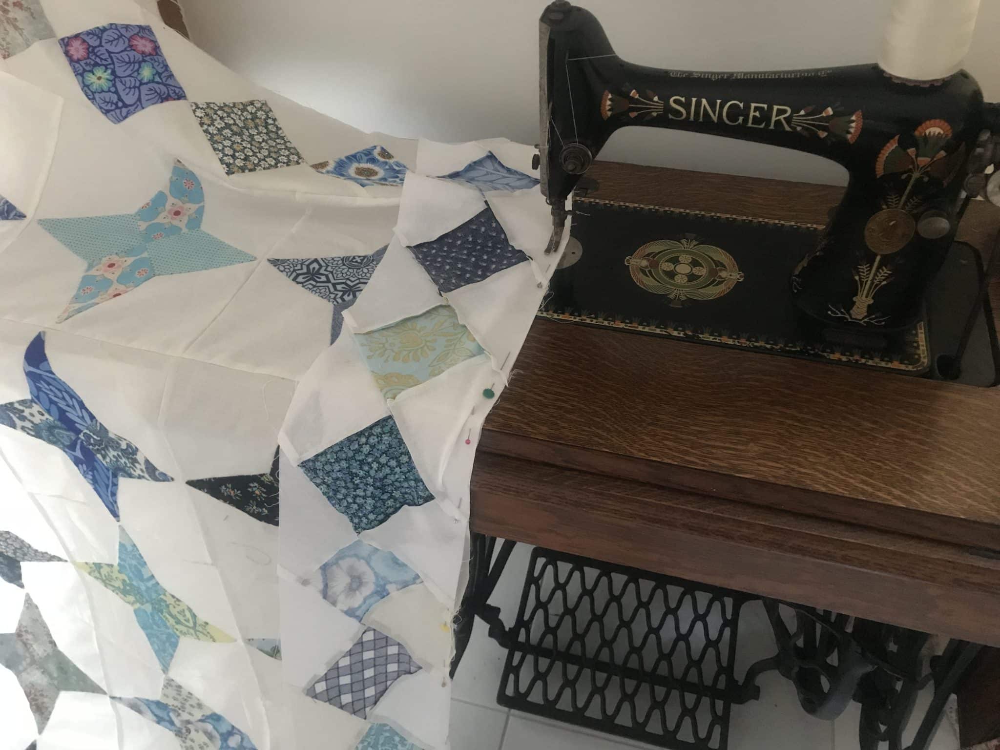 Periwinkle Blues Quilt – Part 2 | susies-scraps.com