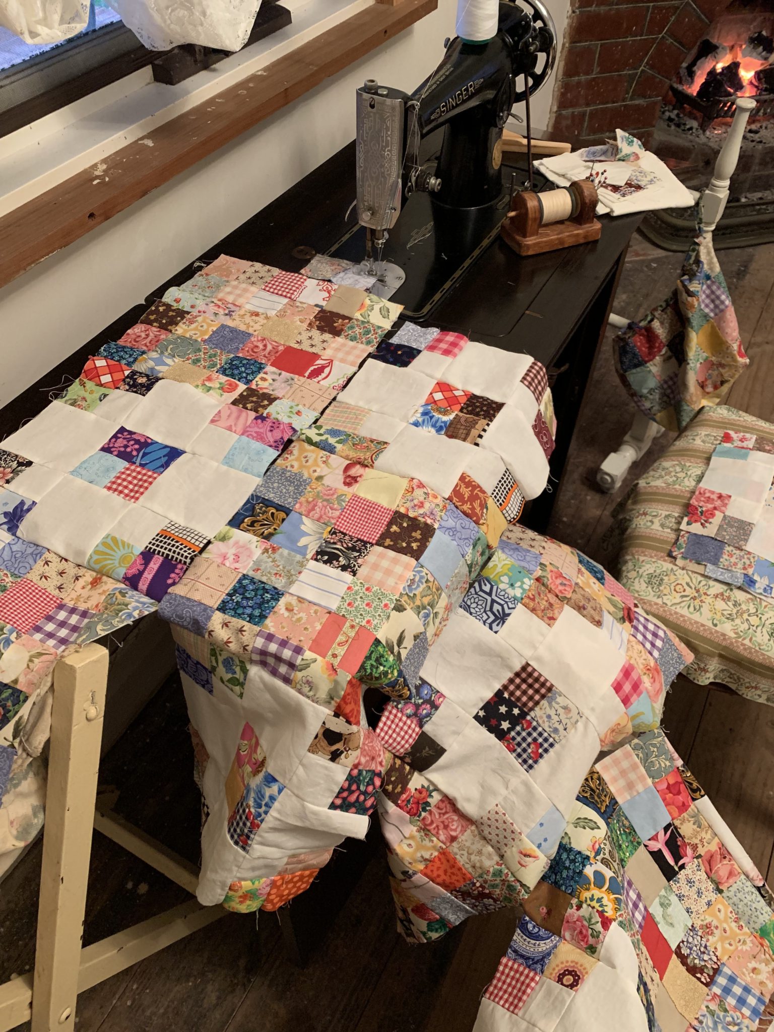 36 Patch Postage Stamp Blocks Tutorial | susies-scraps.com