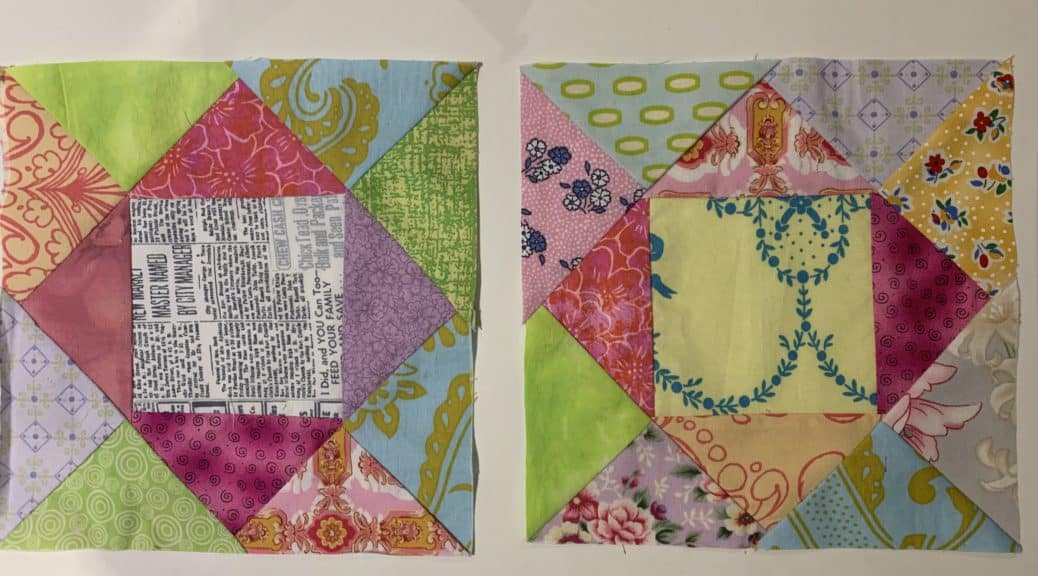 Scrappy Depression Economy Block Made Easy | susies-scraps.com