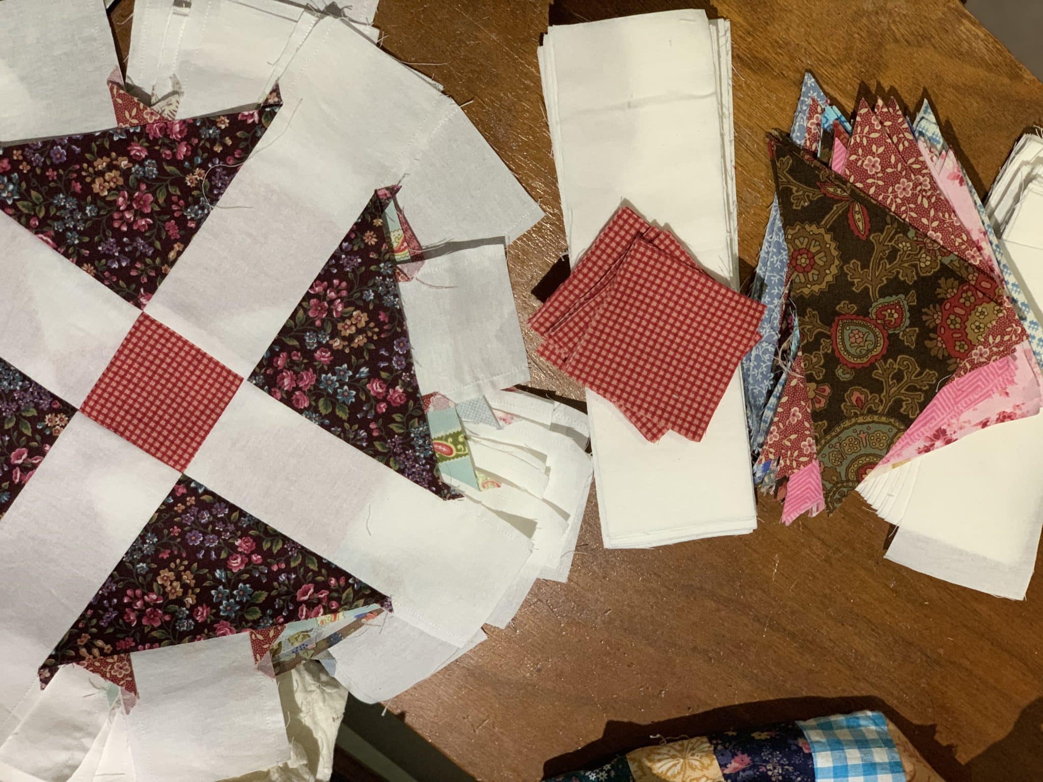 Old Italian Block Progress/Setting | susies-scraps.com