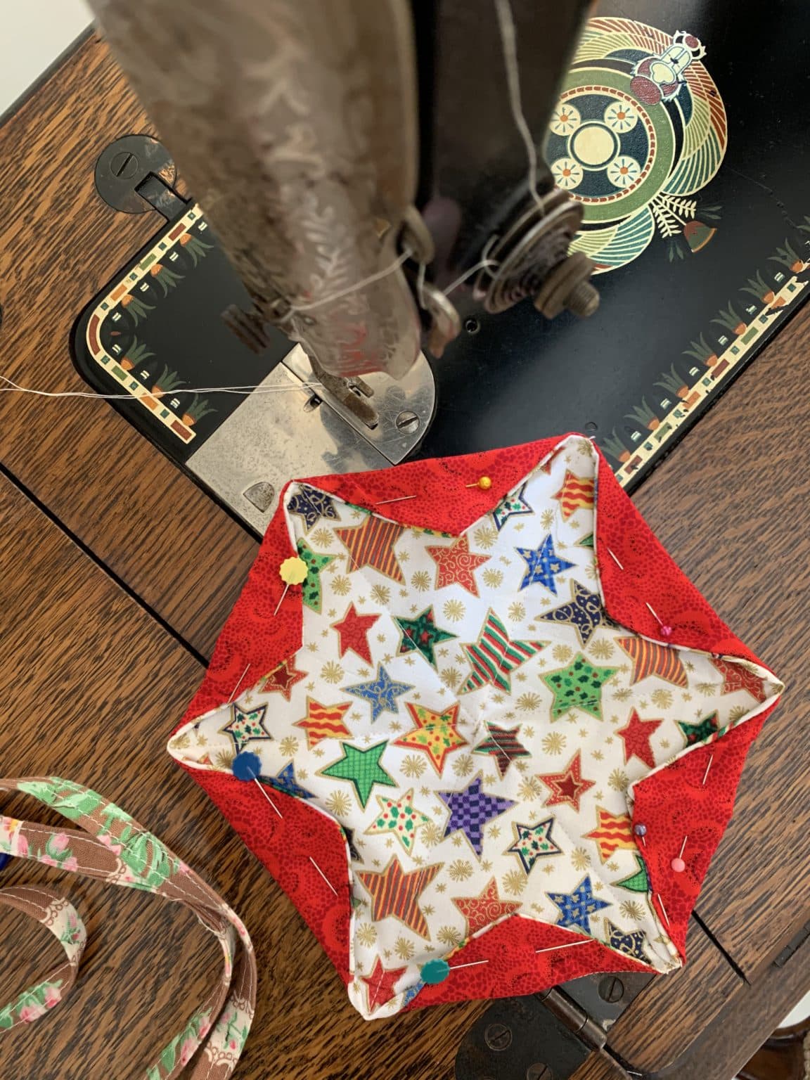 Hexagon Star Snowflake Trivet | susies-scraps.com