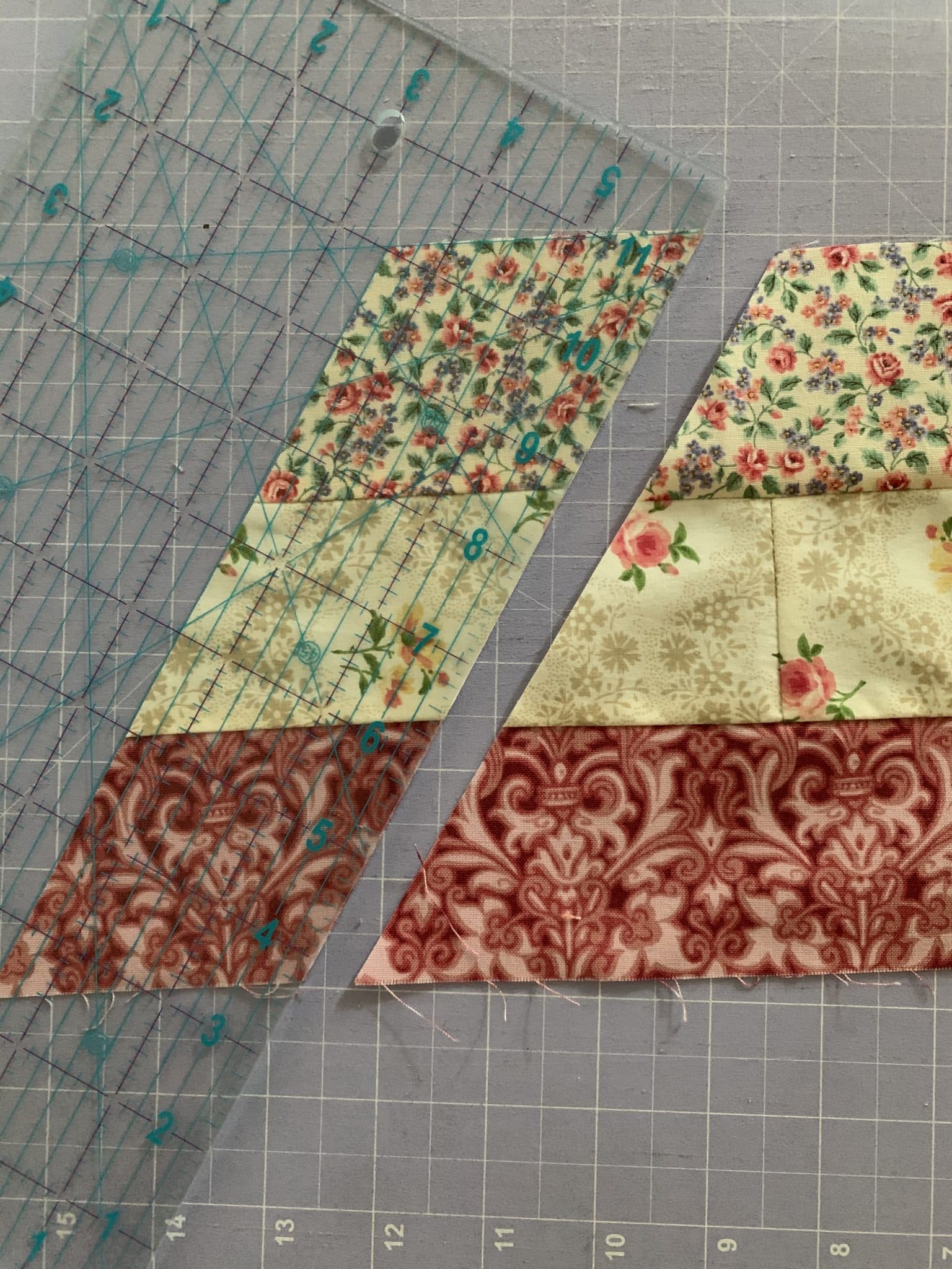 Scrappy Diamonds Blocks | susies-scraps.com