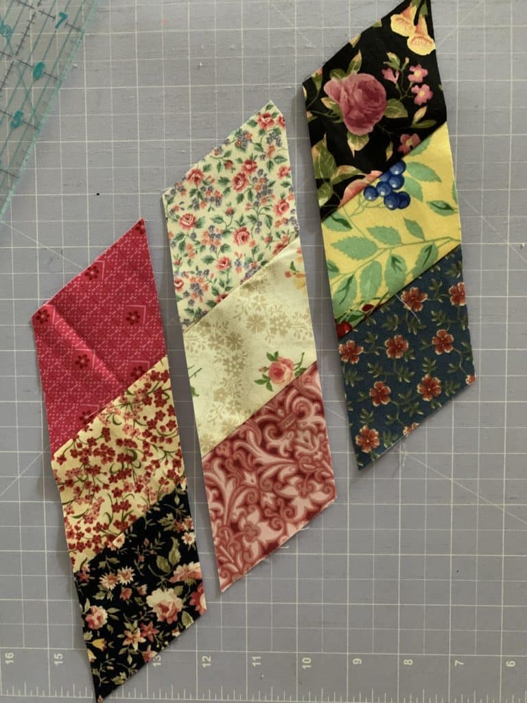 Scrappy Diamonds Blocks | susies-scraps.com