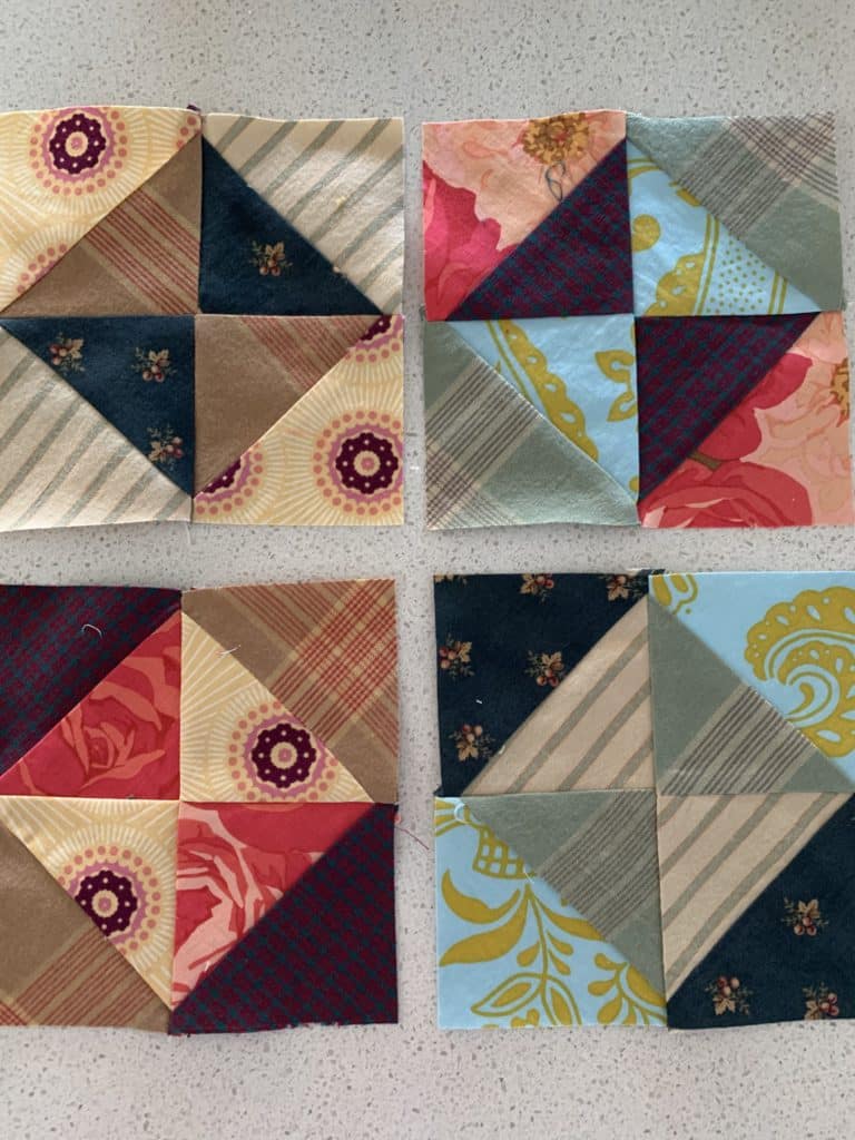 Broken Dishes Block Totally Scrappy – Made Easy | susies-scraps.com