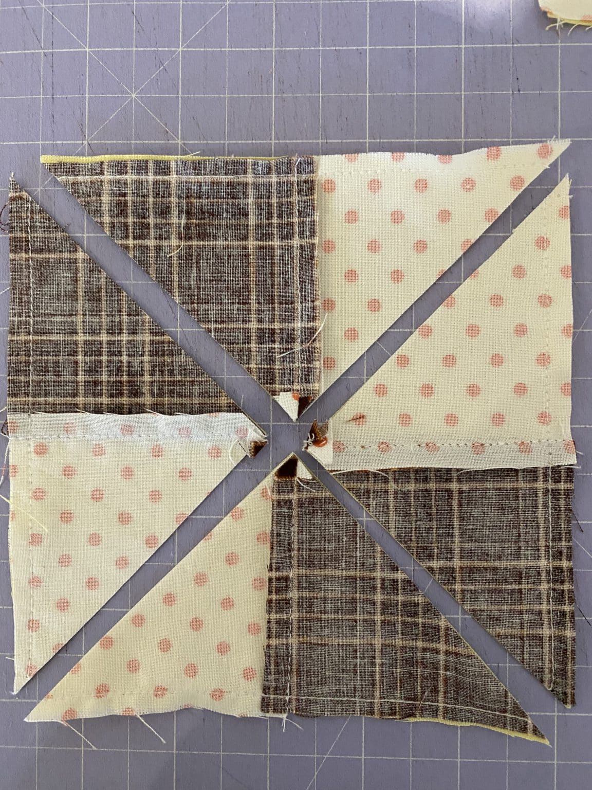 Pinwheels On Point Blocks – Made Easy | susies-scraps.com