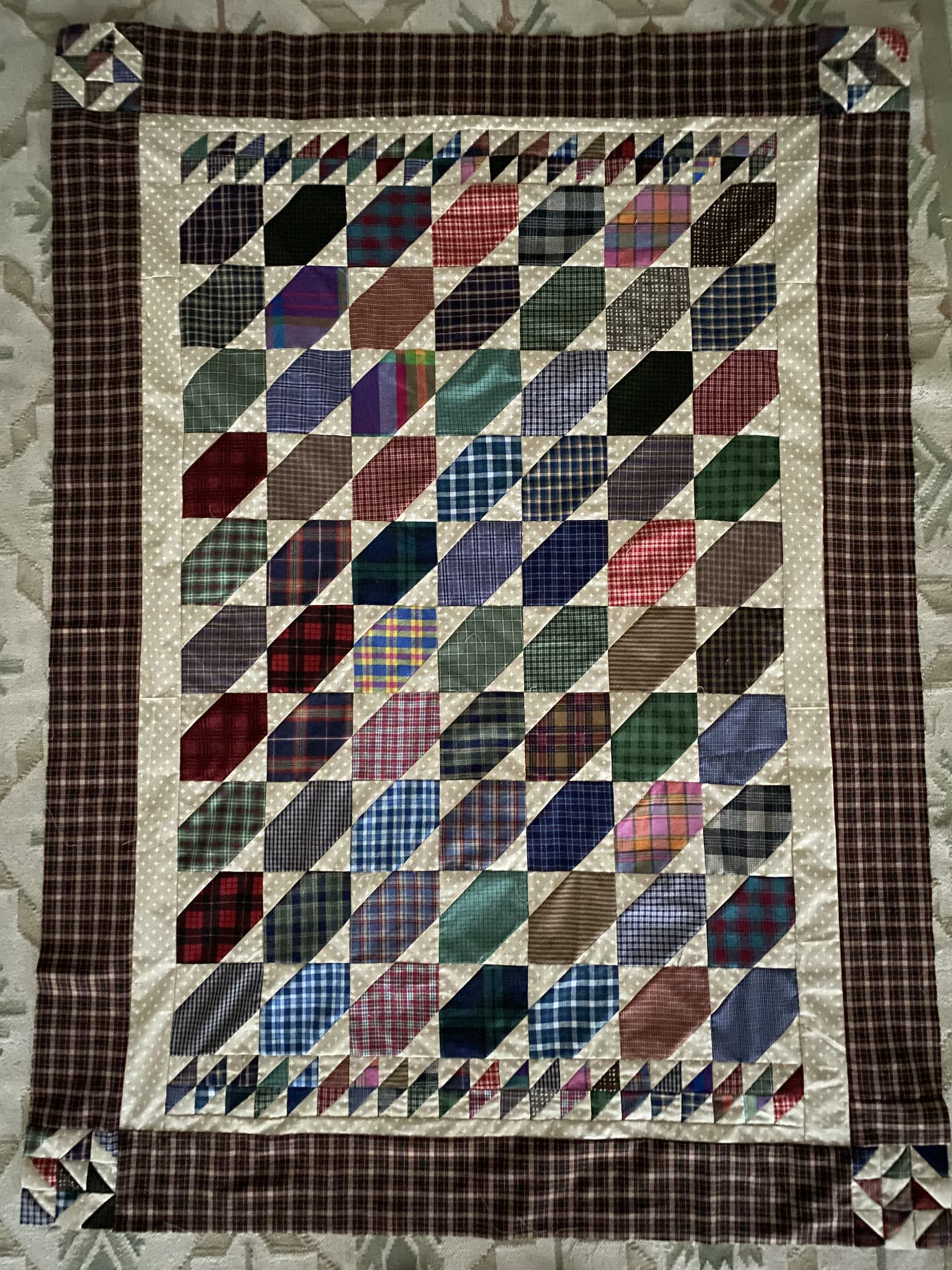 Lessons in Lozenges Quilt Blocks | susies-scraps.com