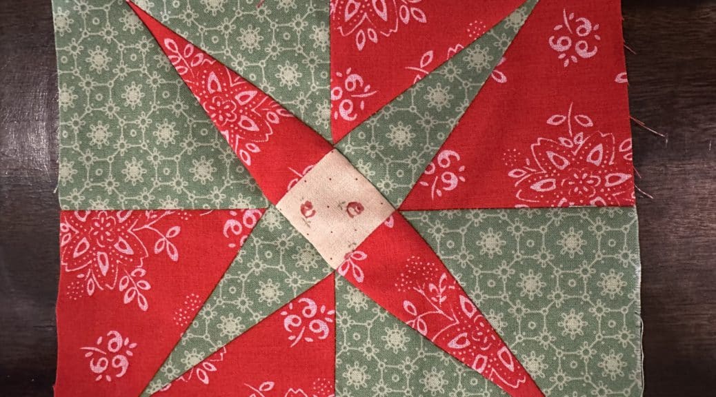 Diamond Star Quilt Block Made Easy | susies-scraps.com