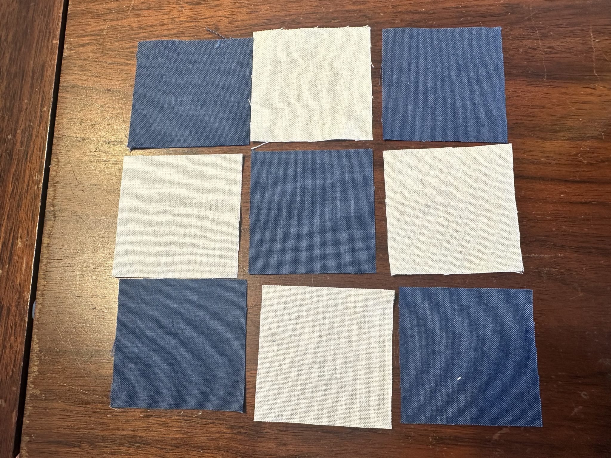 Making Nine Patches | susies-scraps.com