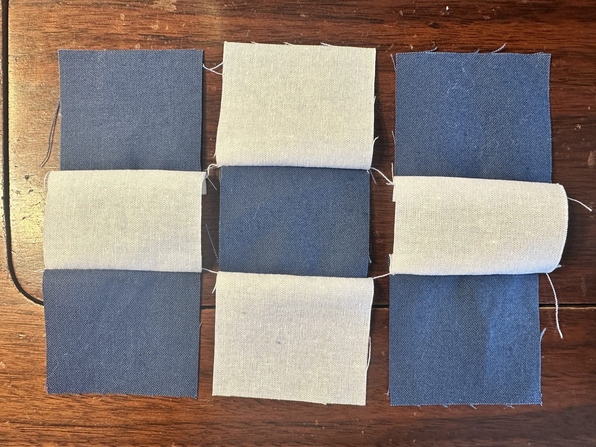 Making Nine Patches | susies-scraps.com