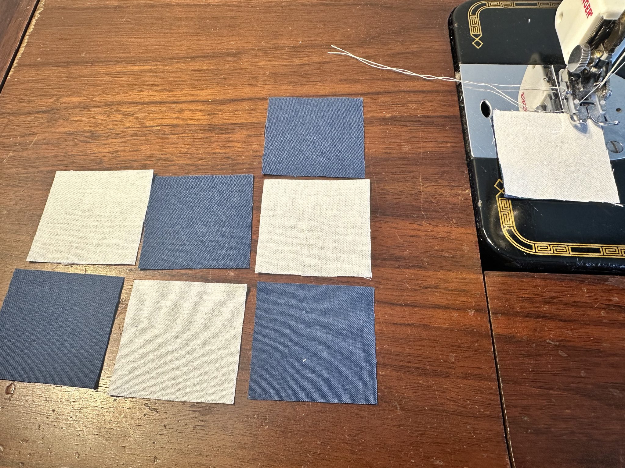 Making Nine Patches | susies-scraps.com