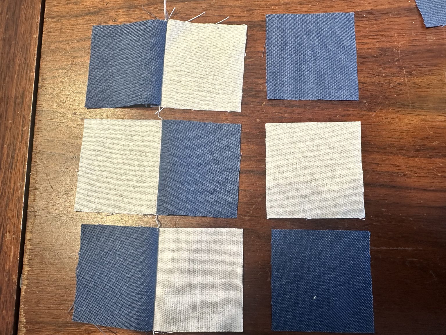 Making Nine Patches | susies-scraps.com