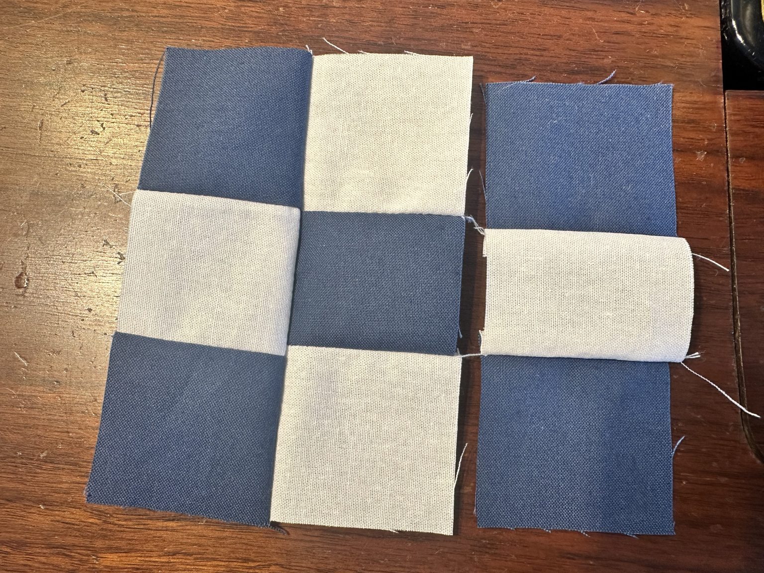 Making Nine Patches | susies-scraps.com