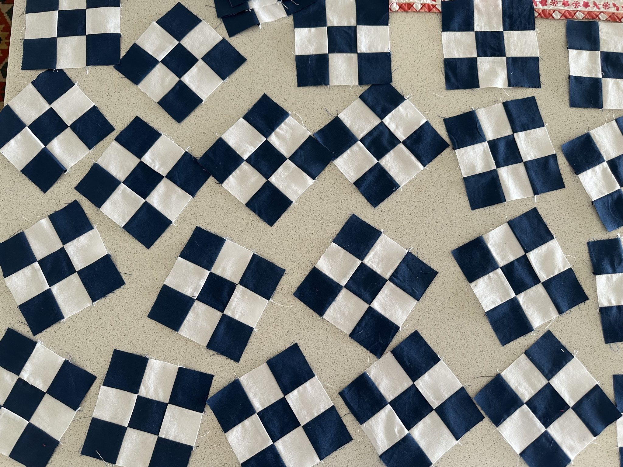 Making Nine Patches | susies-scraps.com